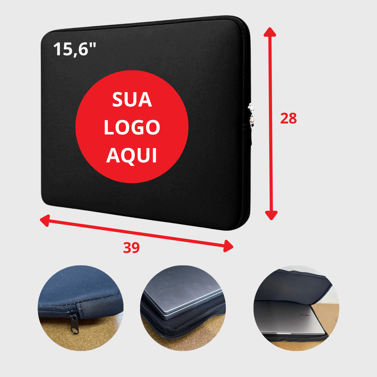 Case de Notebook - Espuma - GBK PERSONALIZADOS
